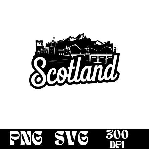 Scotland Svg Design Scotland Logo Scotland Vector Scotland Png