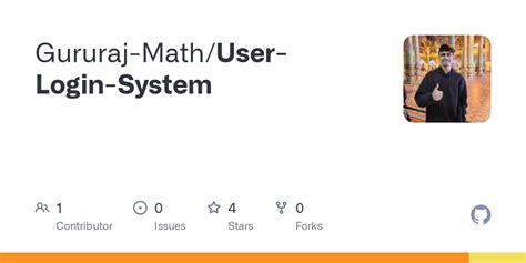 Github Gururaj Mathuser Login System