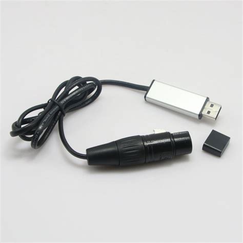 USB To DMX Interface Adapter DMX Computer Satge Lighting Controller