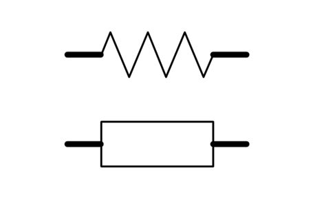 Circuit Diagram Symbol For Resistor Circuit Symbol Resistor Symbols Electronic Diagram Schematic