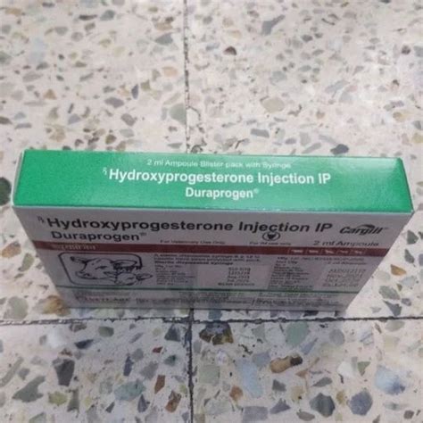 Duraprogen Hydroxyprogesterone Injection At ₹ 124 Box Hydroxyprogesterone Caproate Injection