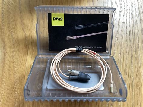 Dpa 6061 Core 3 Pin Lemo Reverb