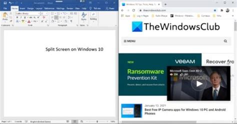How To Enable Split Screen On Windows How To Enable Split Screen On Windows