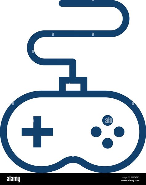 Wired Game Controller Icon Video Game Editable Vector Stock Vector Image And Art Alamy