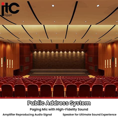 Itc Egypt Itc Public Address System For More