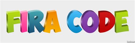 Fira Code Text Effect And Logo Design Font Fira Code Text Effect And Logo Design Font