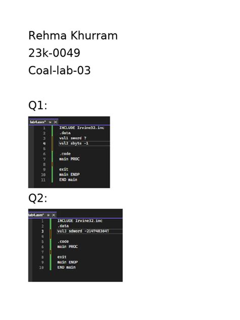 23k 0049 lab 3 coal pdf