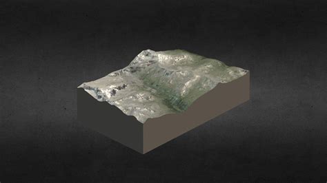 Qgis2threejs Test 3d Model By Melindaf 9380aa1 Sketchfab