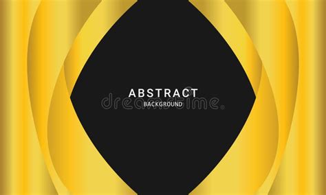 Black Golden Background For Social Media Design Vector Stock Vector
