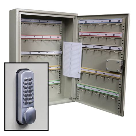 Keysecure Padlock Security Cabinet With Digital Lock 50 Hook