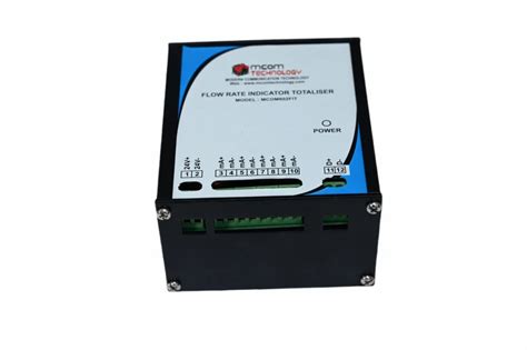 Metal Flow Rate Indicator Totalizer Size Model Name Number MCOM FIT At