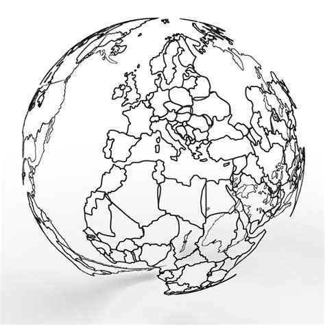 세계지도 3d 모델 29 Max Free3d