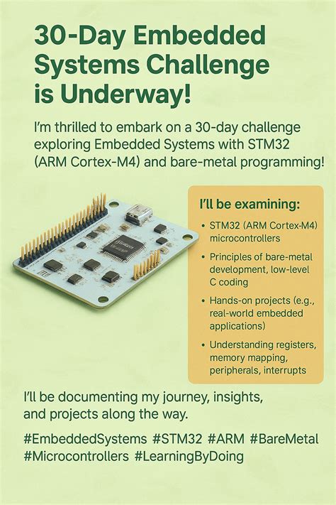embeddedsystems stm32 arm baremetal microcontrollers learningbydoing… athiyaman g