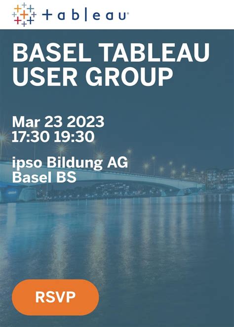 Quantum Analytics Ag On Linkedin Basel Tableau User Group