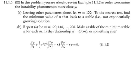 115 In This Problem You Are Asked To Revisit
