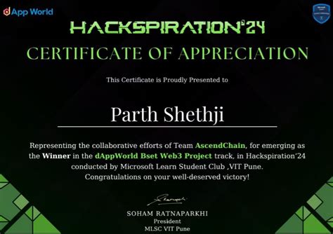 Parth Shethji On Linkedin Thrilled To Share That My Team Ascendchain