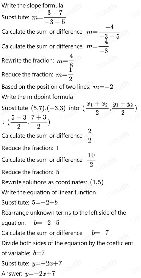 Solved Example 1 Line Segment Ab Has Endpoints A57 And B 33