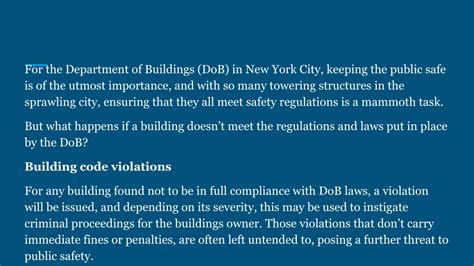 Ppt How To Fix These 5 Common Nyc Building Code Violations Powerpoint Presentation Id12061207 Ppt How To Fix These 5 Common Nyc Building Code Violations Powerpoint Presentation Id12061207