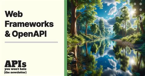 Web Frameworks And Openapi