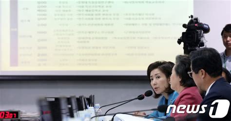 국감 나경원 역사교과서 국정화 진상조사위 질의