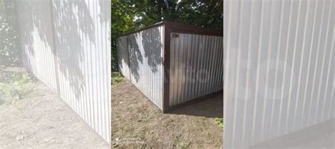 Гараж пенал ракушка бу купить в Шаховской Товары для дома и дачи Авито