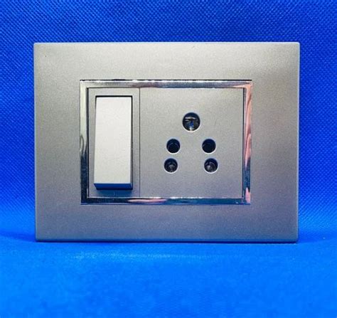6A Grey Electrical Switch Socket Polycarbonate At 160 Piece In Mumbai