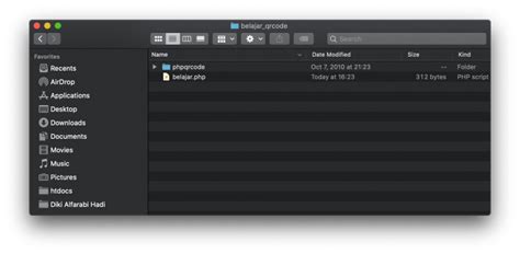 membuat qr code dengan php malas ngoding