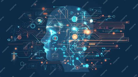 Machine Learning Model Artificial Intelligence Algorithm Premium Ai Generated Image