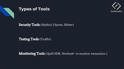 Quillaudit Smart Contracts Audit Ppt