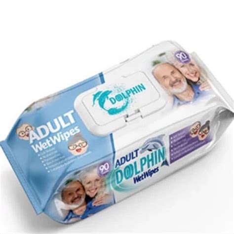 خرید و قیمت دستمال مرطوب بزرگسالان دلفین 90 عددی از غرفه Digikourosh