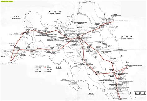 昌都地区旅游地图 西藏旅游地图库