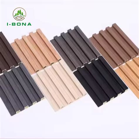 Modern Interior Art Louver Decorative 3d Fluted Wpc Wall Panels For Wall Or Ceiling And Indoor