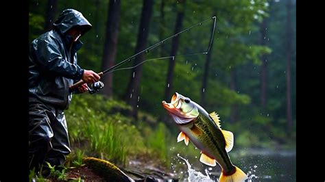 Spring Bass Fishing A Tiny Creek After Thunderstorms Youtube