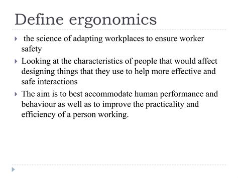 Ergonomics Pptx