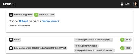Introducing Container Builder For Cirrus CI Cirrus CI