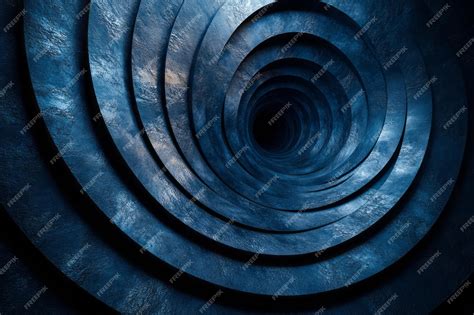 An Abstract Matrix Of Concentric Circles Seamlessly Flowing Into Each