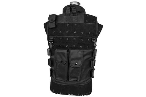 Black Police Tactical Vest