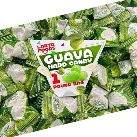 Guava Candy 1 Pound Bag Exotic Candy Individually Wrapped Classic