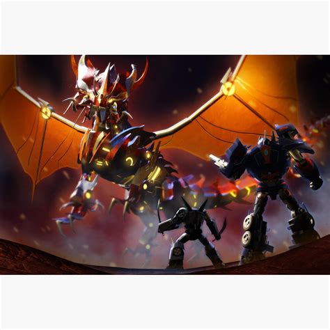 Predaking Transformers Prime Modelo 3d Baixar Robô No