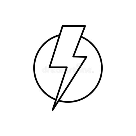 Power Icon Power Switch Icon Electric Power Stock Vector Illustration Of Storm Graphic