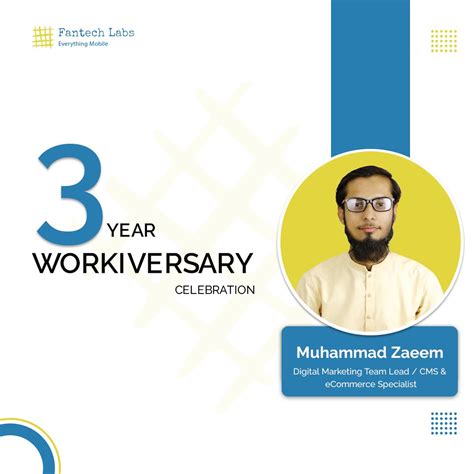 Workanniversary Teamsuccess Threeyearsstrong Fantechlabs Wearehiring Fantech Labs 16
