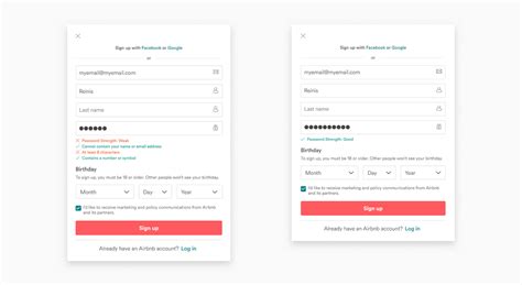 Challenge Of Ux Design How To Remove Friction Of Creating A Password