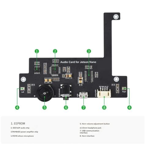 Usb Audio Codec Module For Sound Card Driver Onboard 2ch Speaker3414 £2826 Picclick Uk