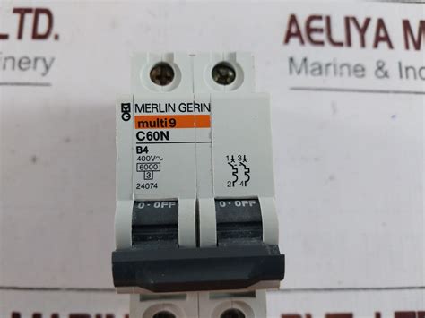 Merlin Gerin C60n Circuit Breaker - Aeliya Marine