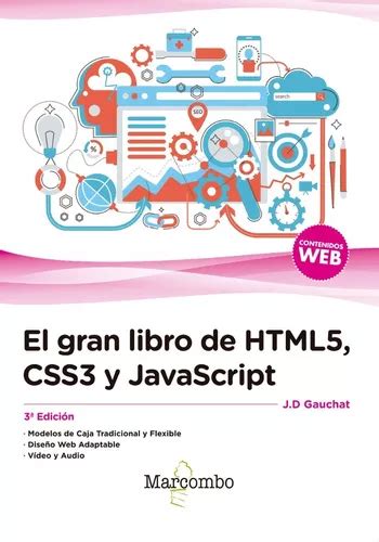 Libro Técnico El Gran Libro De Html5 Css3 Y Javascript 3 Ed Cuotas Sin Interés