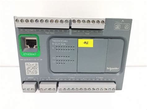 Schneider TM CE U Controller M IO Transistor SINK Ethernet At Schneider