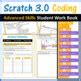 Digital Scratch Coding Activities Computer Worksheets Advanced Skill