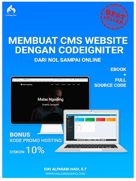 Membuat Cms Website Dengan Codigniter Dari Nol Sampai Online 20 21 1686