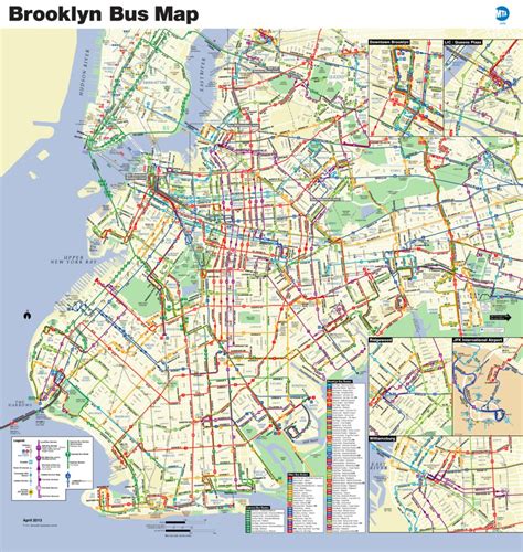 Mta Brooklyn Transit Map By Avenza Systems Inc Avenza Maps