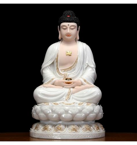 백옥 88cm 대형 부처님상 불상 석가모니 아미타불 천수관음 동상 관세음보살 티몬
